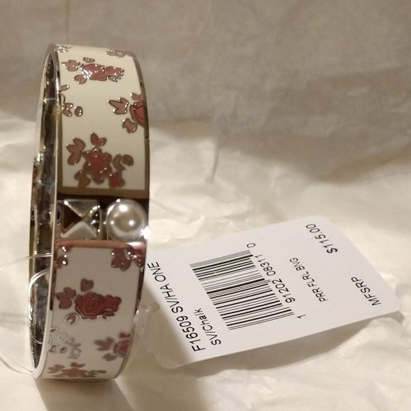 Coach | Jewelry | Hp New Coach Prairie Floral Bangle | Poshmark